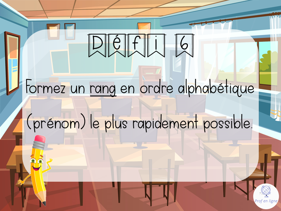 Mes défis de la rentrée – Prof en ligne